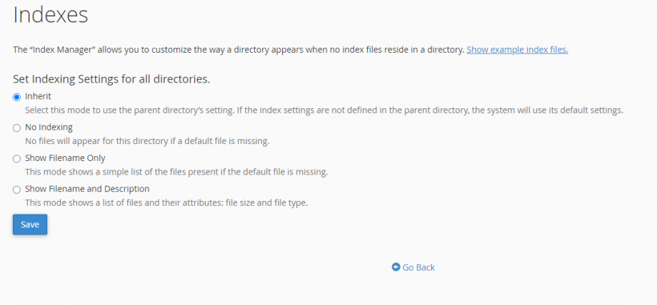 Apa itu Fitur Indexes di cPanel? | Knowledge Base