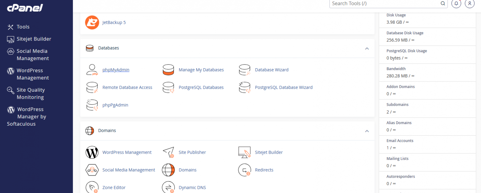 Tutorial Login phpMyAdmin via cPanel | Knowledge Base